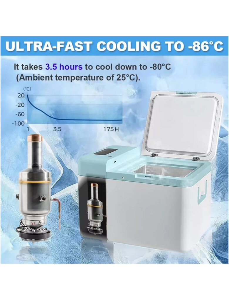 25L Ultra-Low Temperature Freezer | Cellgenic